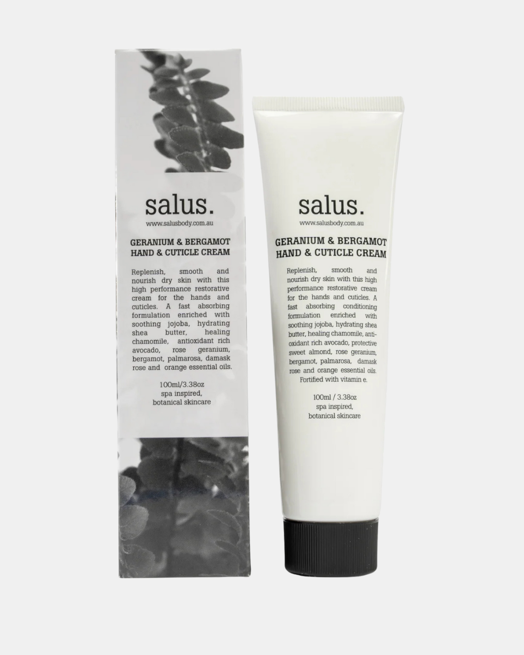 Salus Geranium & Bergamot Hand & Cuticle Cream – Flourish Gift and Home