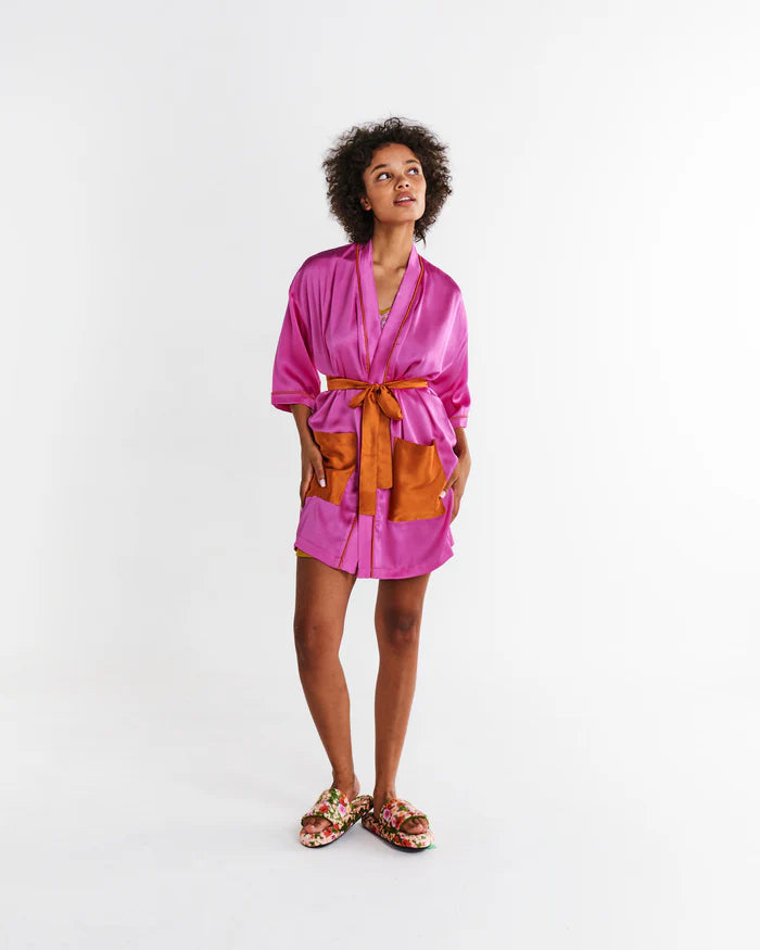 Kip & Co Satin Robe – Flourish Gift and Home